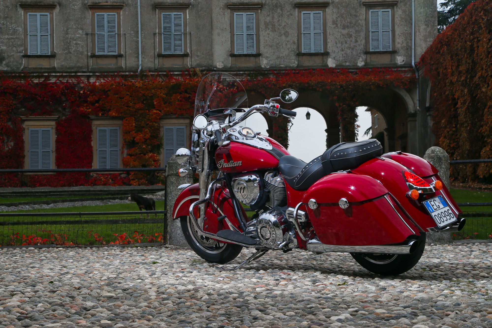 Prova Indian Springfield, la bagger che sfida la Harley